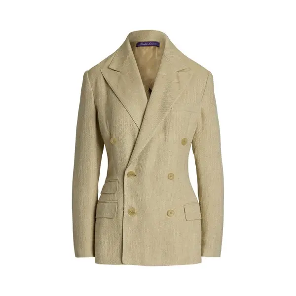 Ralph Lauren Vannesa Linen-blend Tweed Jacket