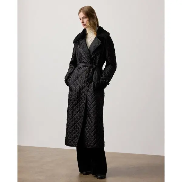 Ralph Lauren Kayleigh Quilted Twill Coat
