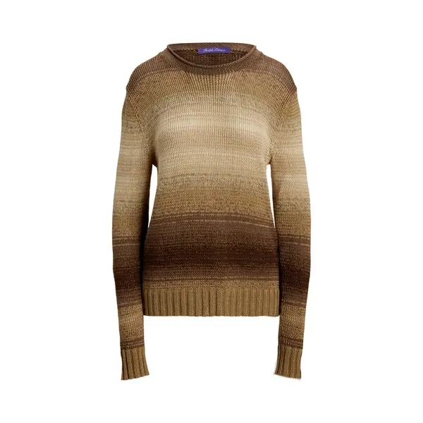 Ralph Lauren Ombré Linen-blend Rollneck Sweater