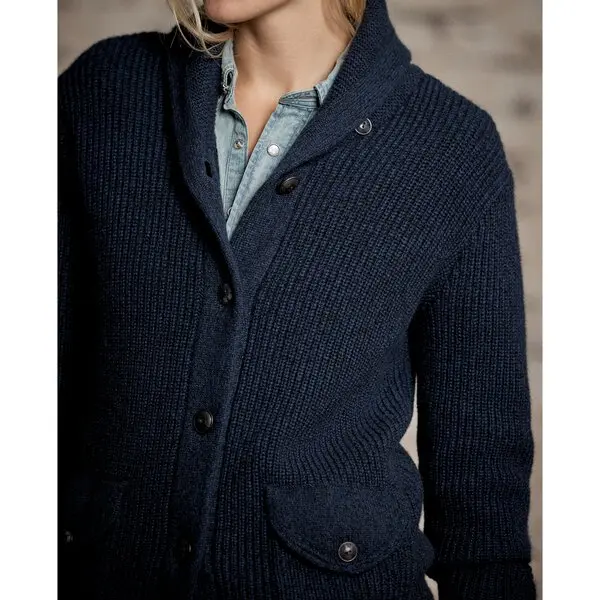 Ralph Lauren Cashmere Shawl Collar Cardigan