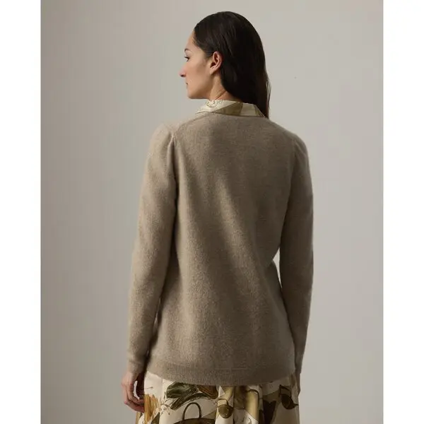 Ralph Lauren Cashmere-blend V-neck Cardigan