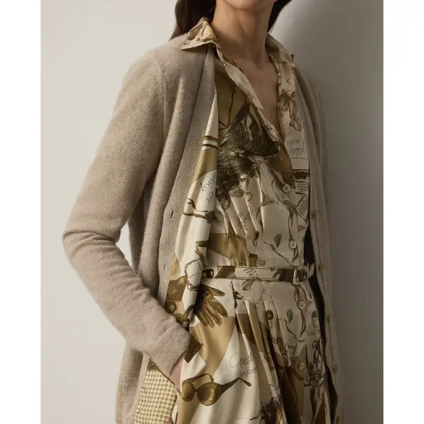Ralph Lauren Cashmere-blend V-neck Cardigan
