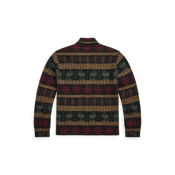 Ralph Lauren Wool Overshirt Sweater