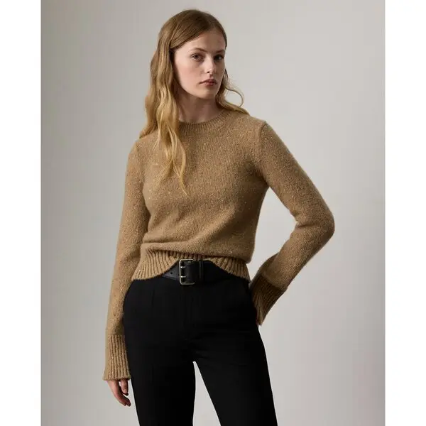 Ralph Lauren Cashmere Donegal Crewneck Sweater