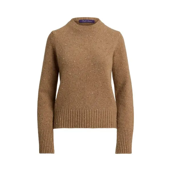 Ralph Lauren Cashmere Donegal Crewneck Sweater