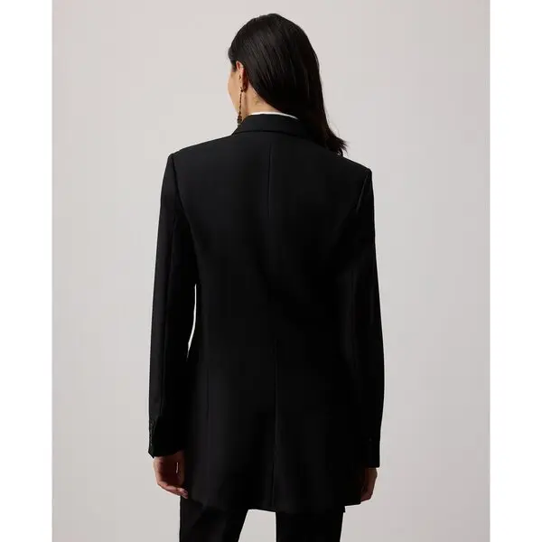 Ralph Lauren Varick Grain De Poudre Jacket