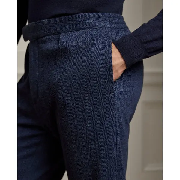 Ralph Lauren Hand-tailored Herringbone Suit Trouser