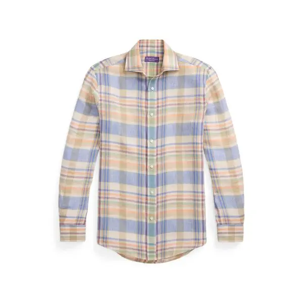 Ralph Lauren Plaid Linen Shirt