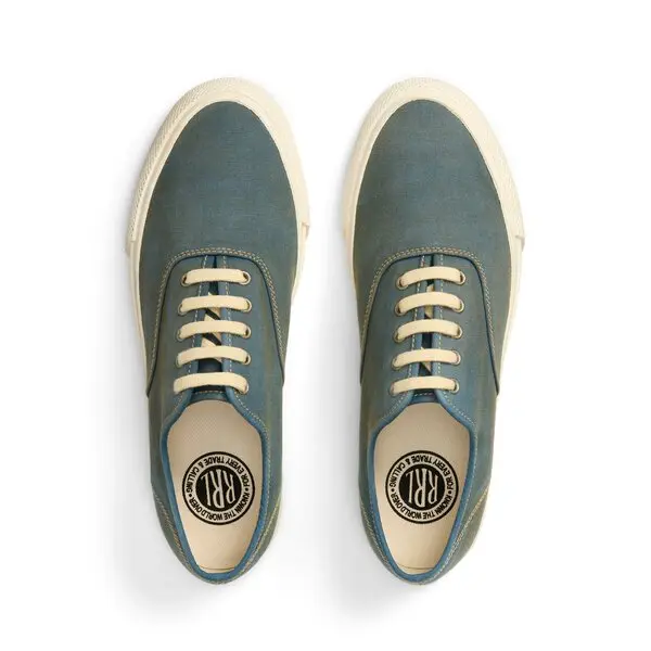 Ralph Lauren Washed Canvas Sneaker