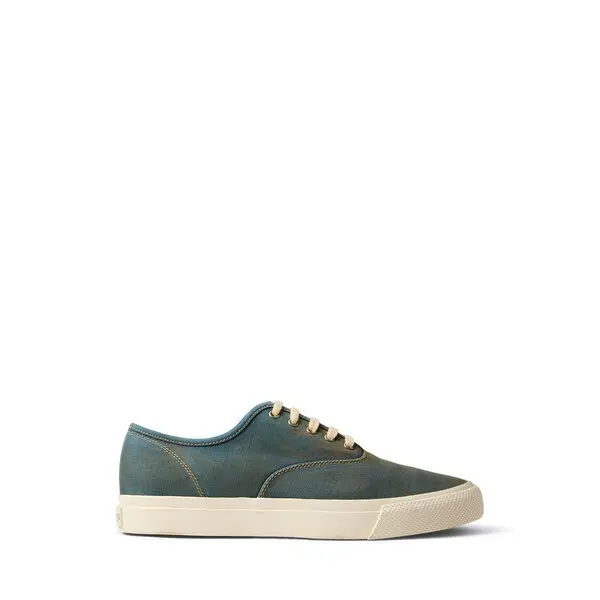 Ralph Lauren Washed Canvas Sneaker