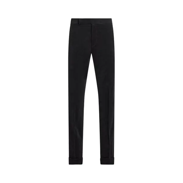 Ralph Lauren Gregory Hand-tailored Corduroy Trouser - Black