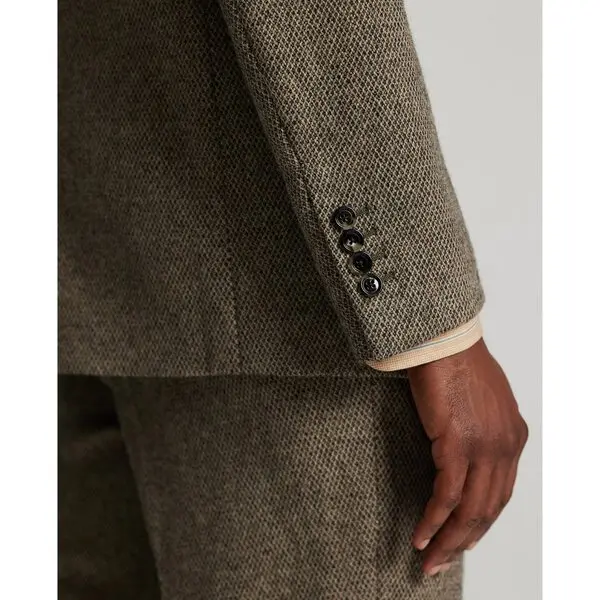 Ralph Lauren Wool Dobby Suit Jacket