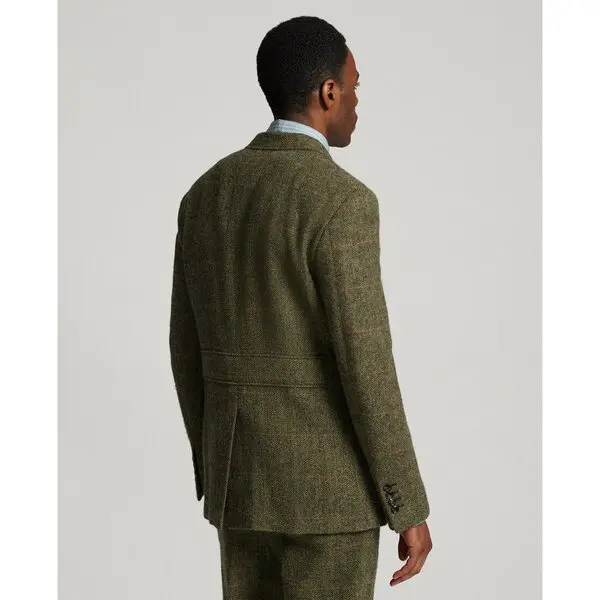 Ralph Lauren Windowpane Wool Suit Jacket
