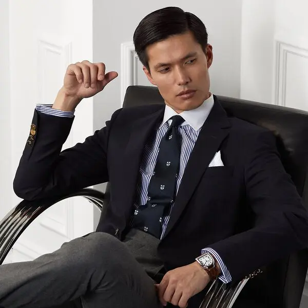 Ralph Lauren Gregory Wool Twill Suit Jacket