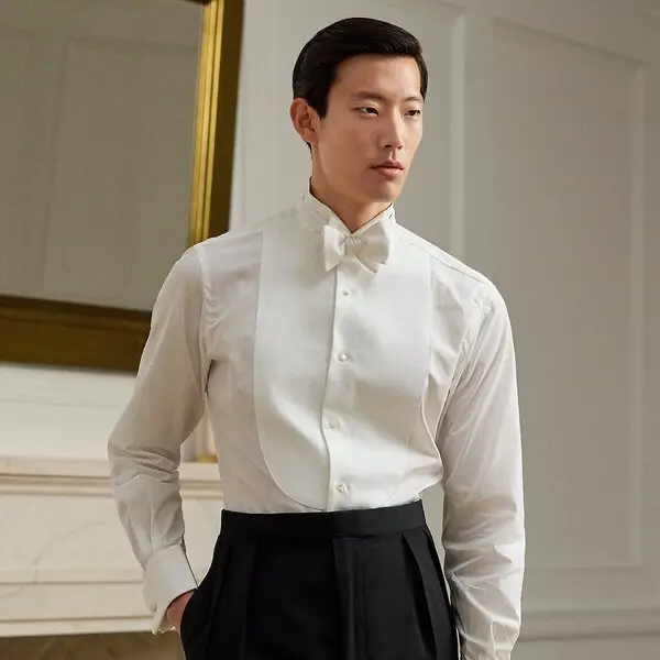 Ralph Lauren Handmade Wingtip-collar Poplin Shirt