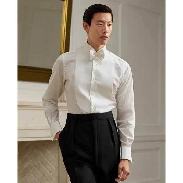 Ralph Lauren Handmade Wingtip-collar Poplin Shirt
