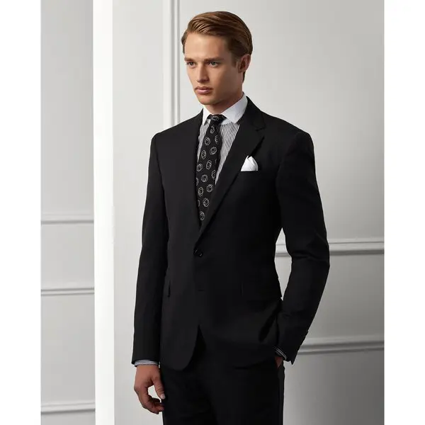 Ralph Lauren Gregory Hand-tailored Wool Twill Suit
