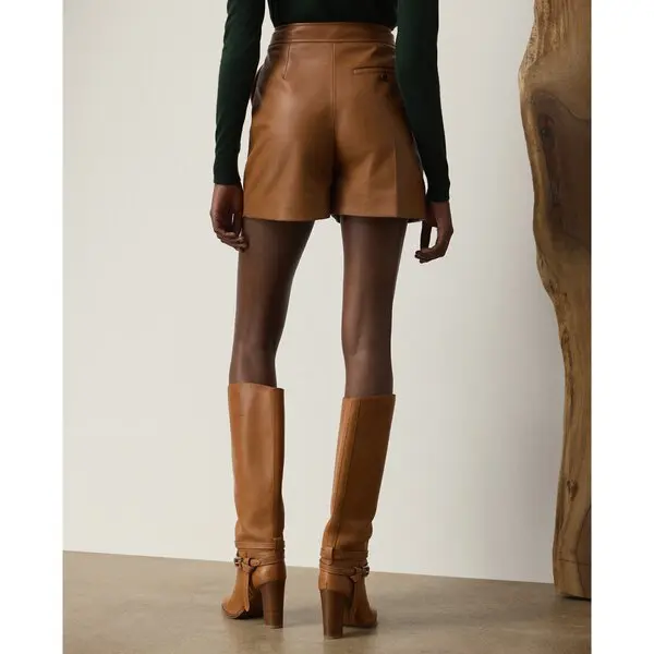Ralph Lauren Josselyn Lambskin Short