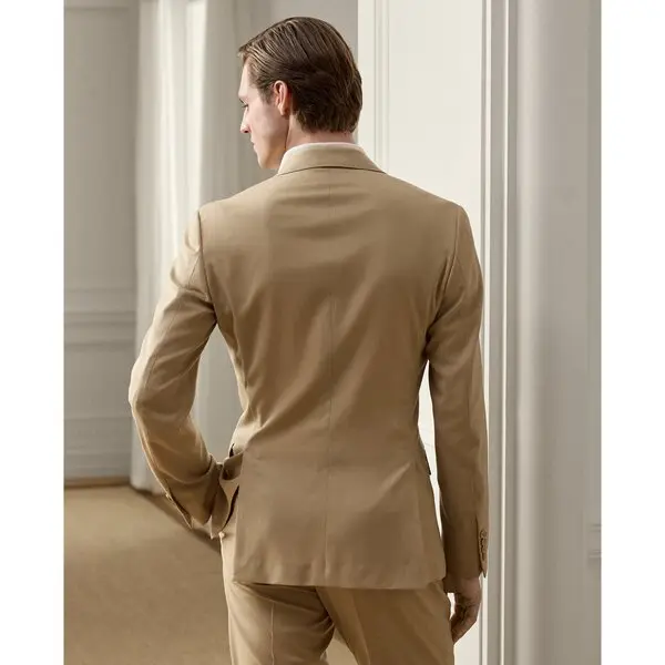 Ralph Lauren Kent Hand-tailored Wool Gabardine Jacket