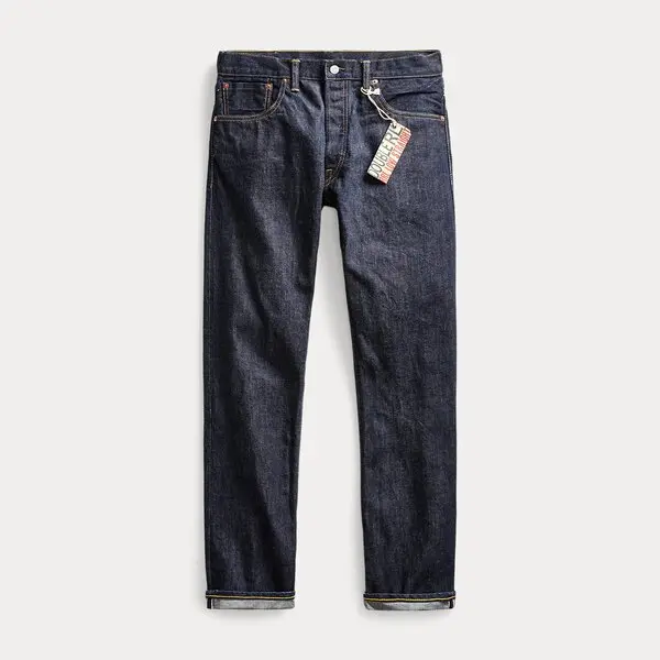 Ralph Lauren Low Straight Once-washed Selvedge Jean