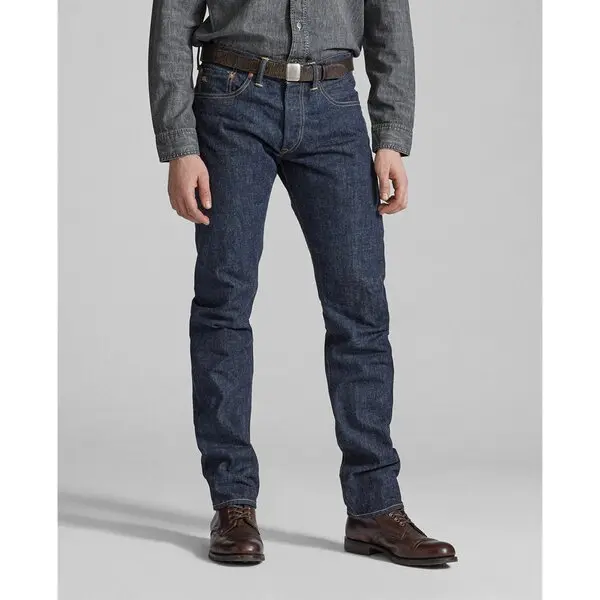 Ralph Lauren Low Straight Once-washed Selvedge Jean