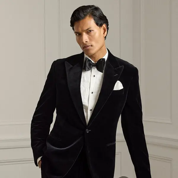 Ralph Lauren Gregory Hand-tailored Velvet Jacket