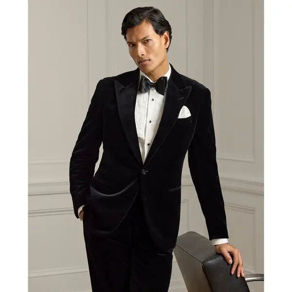 Ralph Lauren Gregory Hand-tailored Velvet Jacket