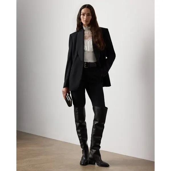 Ralph Lauren Sutton Grain De Poudre Tuxedo Jacket