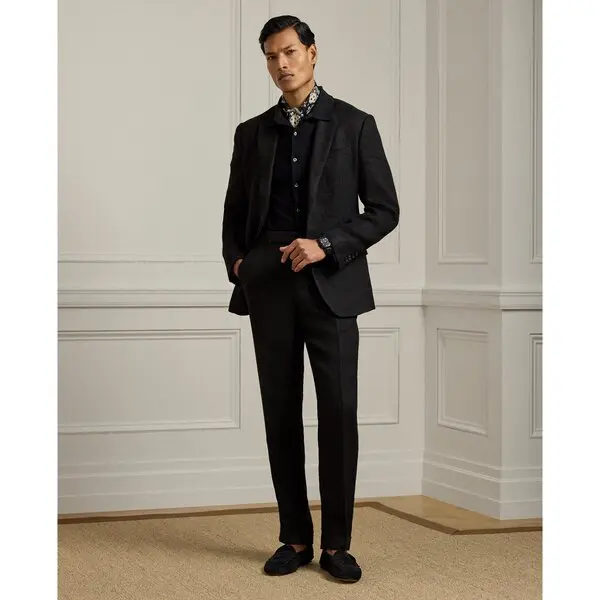 Ralph Lauren Kent Hand-tailored Herringbone Jacket