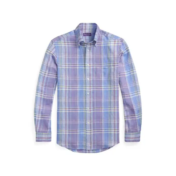 Ralph Lauren Plaid Linen Shirt