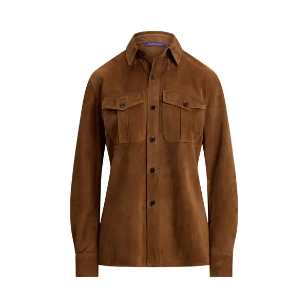 Ralph Lauren Landry Lamb-suede Shirt