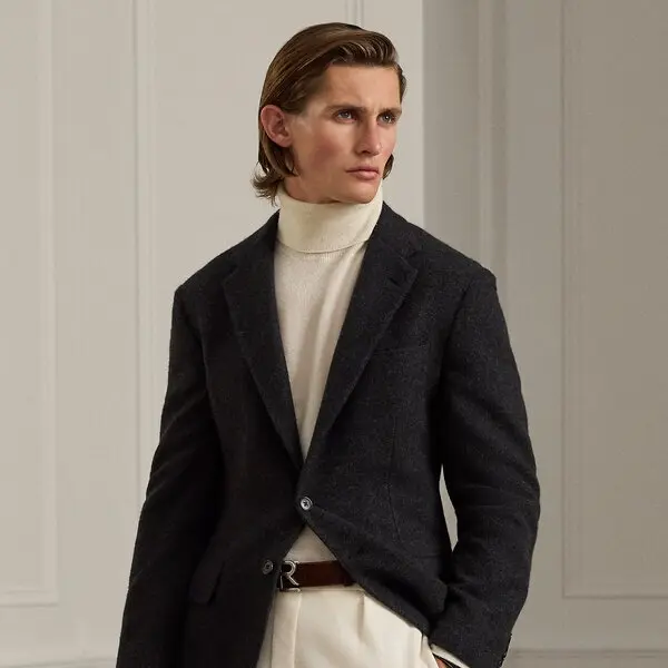 Ralph Lauren Hadley Hand-tailored Brushed Sport Coat
