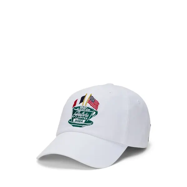 Ralph Lauren S Coffee Flag Twill Ball Cap