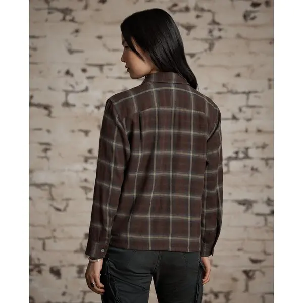 Ralph Lauren Heathered Plaid Cotton Shirt