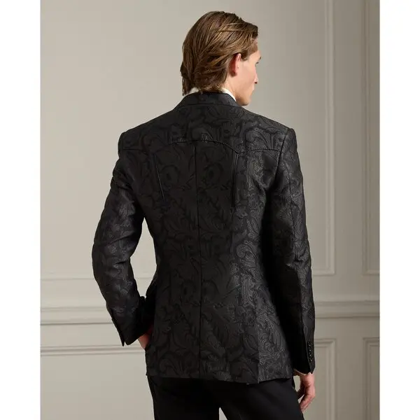Ralph Lauren Gregory Hand-tailored Paisley Jacket