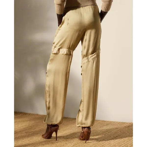 Ralph Lauren Killian Silk Charmeuse Pant