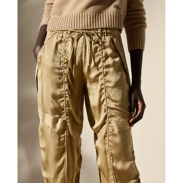 Ralph Lauren Killian Silk Charmeuse Pant