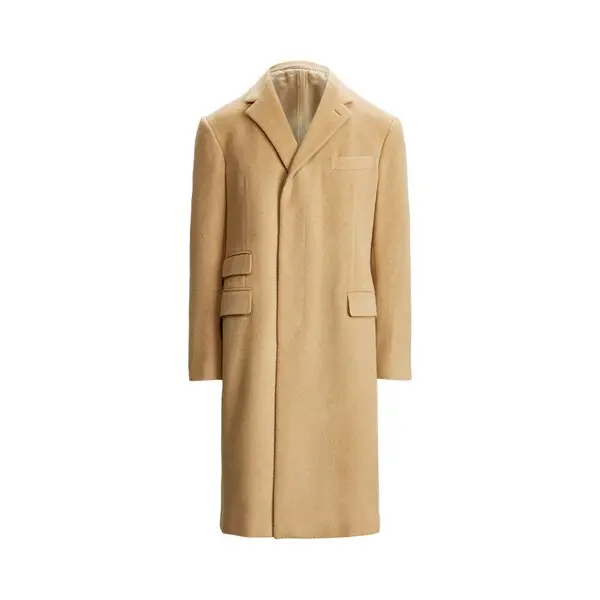 Ralph Lauren Kent Handmade -hair Topcoat - Camel