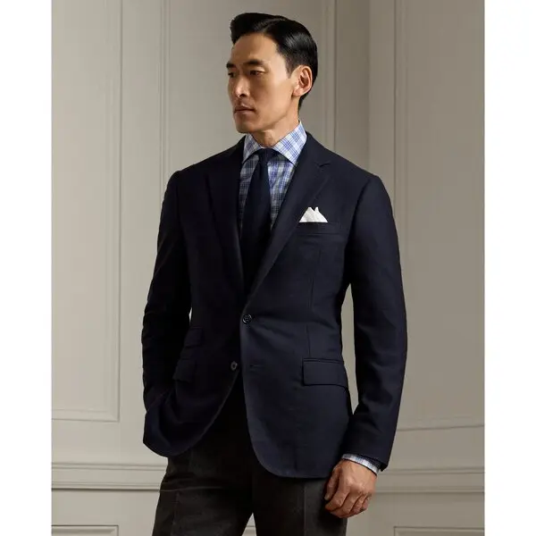 Ralph Lauren Kent Hand-tailored Flannel Sport Coat
