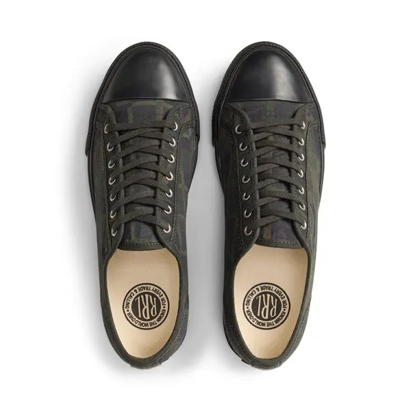 Ralph Lauren Check-print Oilcloth Sneaker