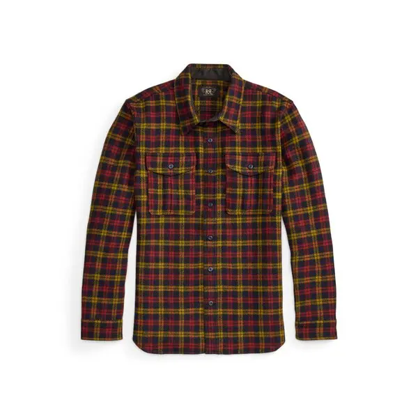Ralph Lauren Checked Wool Twill Workshirt
