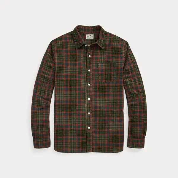 Ralph Lauren Plaid-print Flannel Workshirt