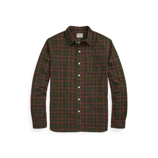 Ralph Lauren Plaid-print Flannel Workshirt