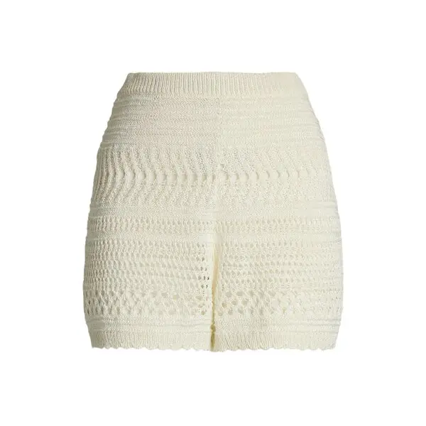 Ralph Lauren Pointelle-knit Short - Cream