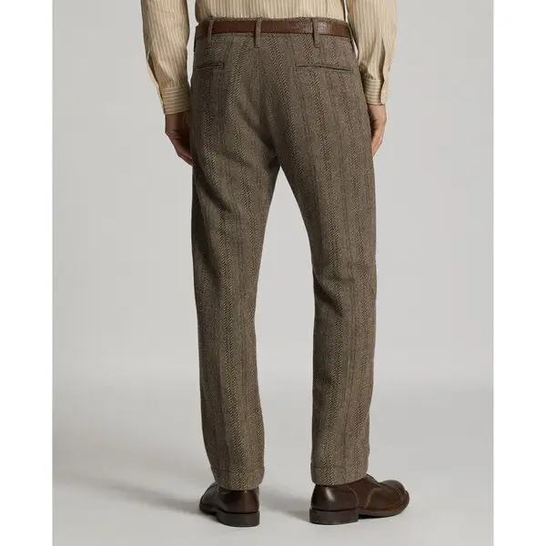 Ralph Lauren Wool-cotton Herringbone Officer’s Pant