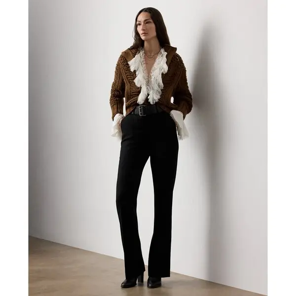 Ralph Lauren Kensley Cotton-silk Voile Blouse