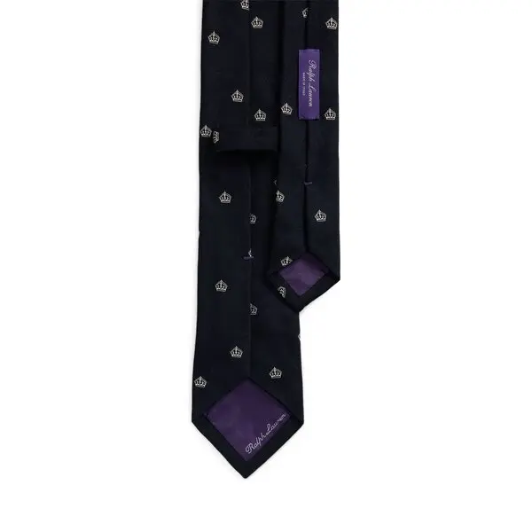 Ralph Lauren Silk-cashmere Club Tie