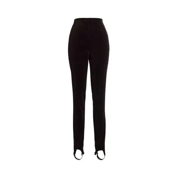Ralph Lauren Ryann Stretch Velvet Legging