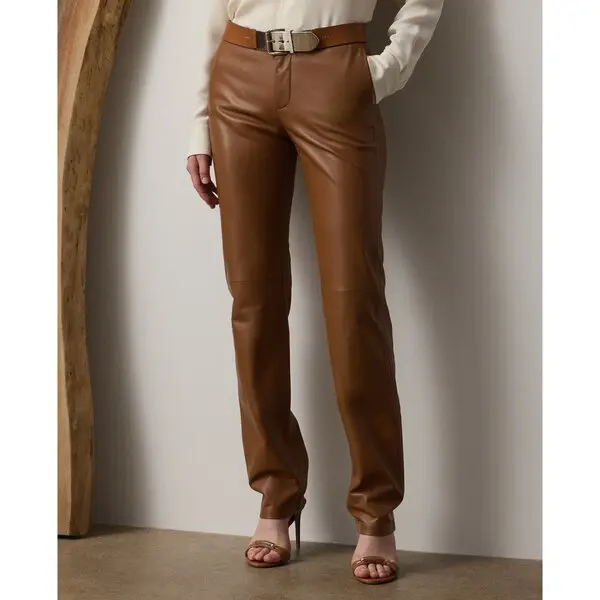 Ralph Lauren Benjamen Lambskin Pant
