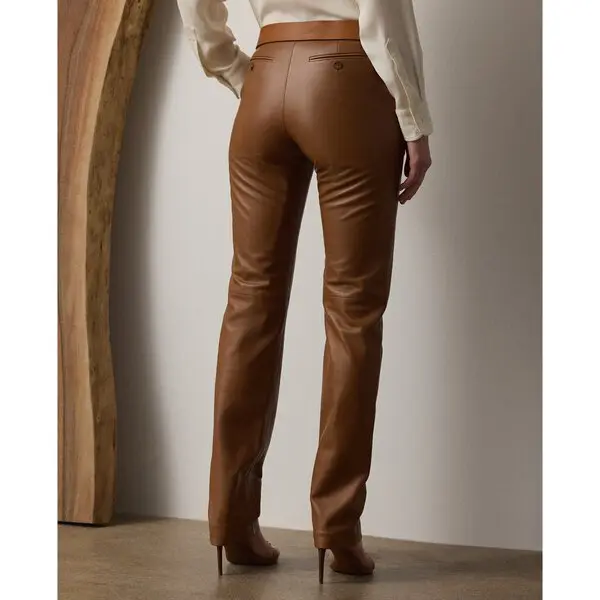 Ralph Lauren Benjamen Lambskin Pant